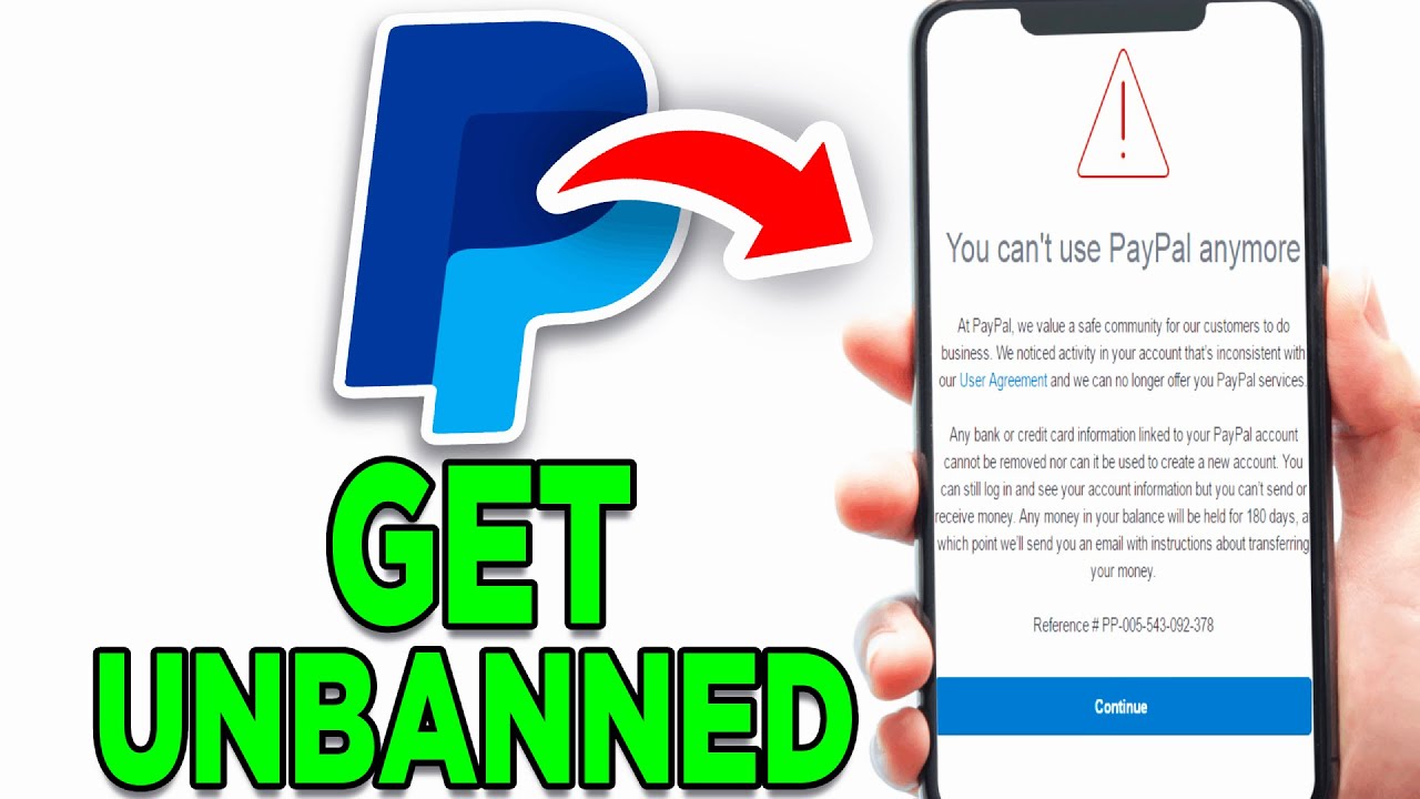 How To Get Unbanned On Paypal! - Tutorial - YouTube
