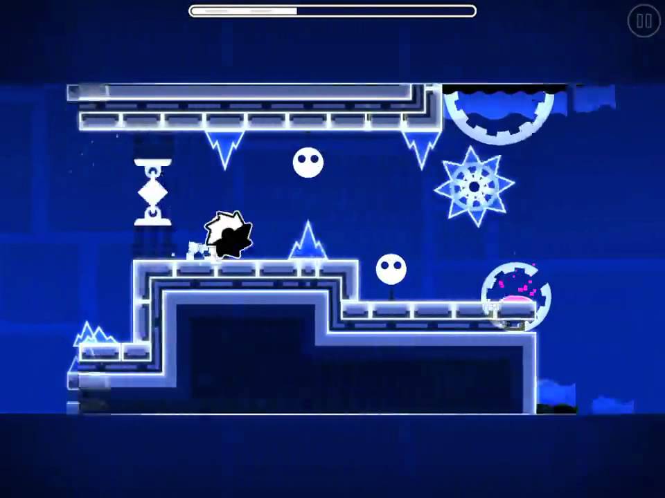 Geometry dash level 13 electroman adventures - YouTube