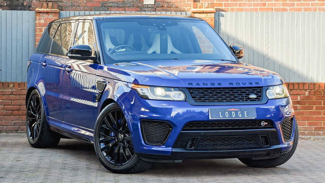Range Rover Sport SVR - YouTube
