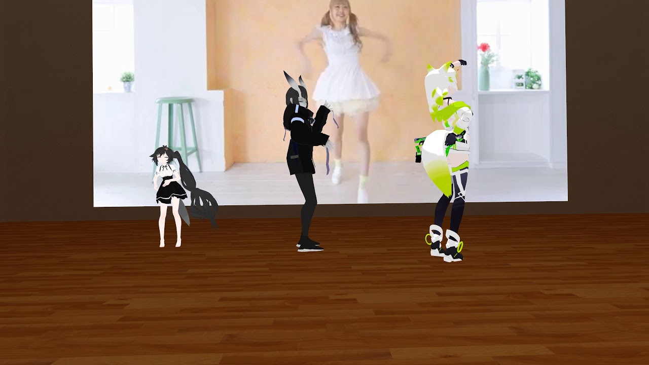 vrchat - justdance DEEP BLUE TOWN! - YouTube