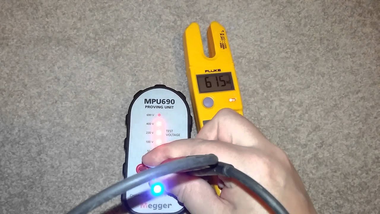 Megger MPU 690 proving unit - YouTube