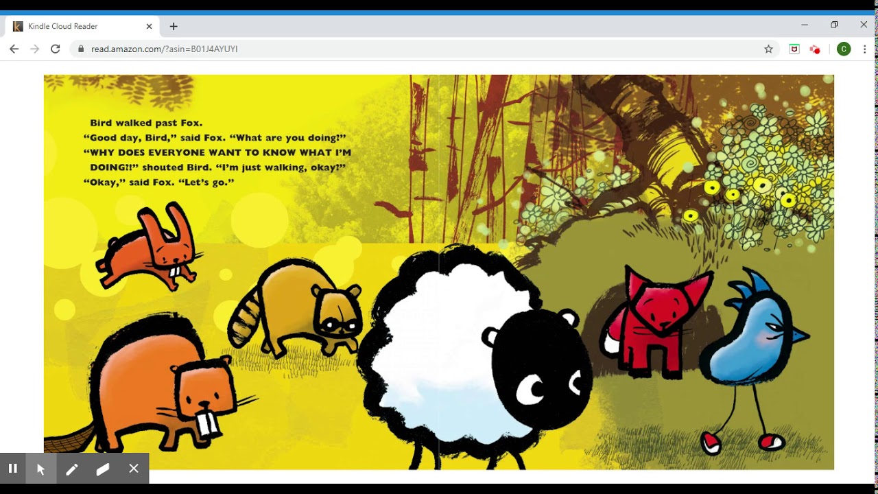 Grumpy Bird read aloud - YouTube