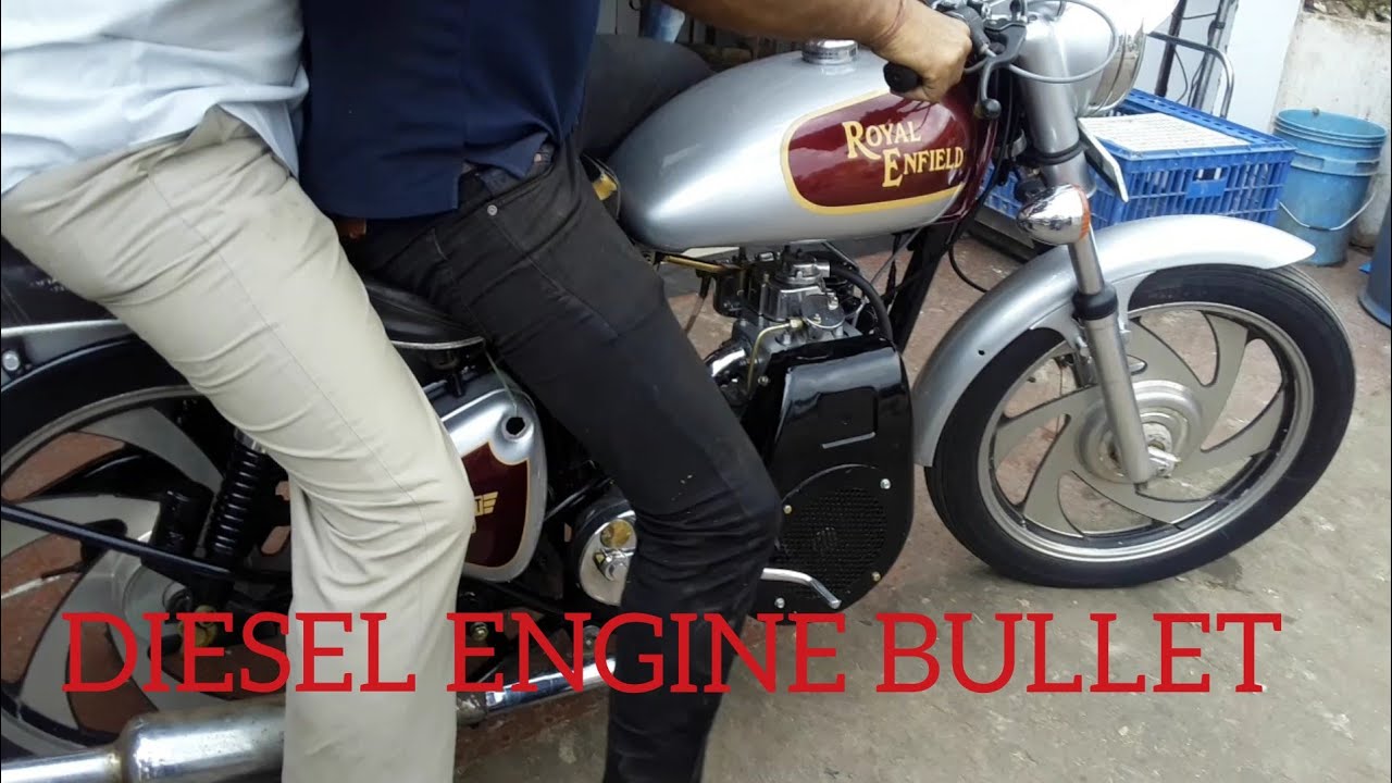 DIESEL ENGINE BULLET | Old model ROYAL ENFIELD | - YouTube