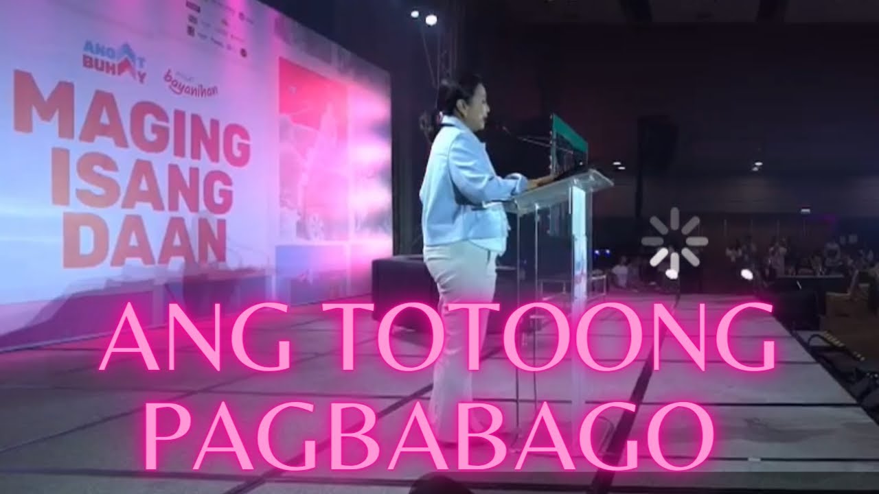 “ETO ANG TOTOONG PAGBABAGO…PAGPAPANDAY…” - ATTY. LENI ROBREDO # ...