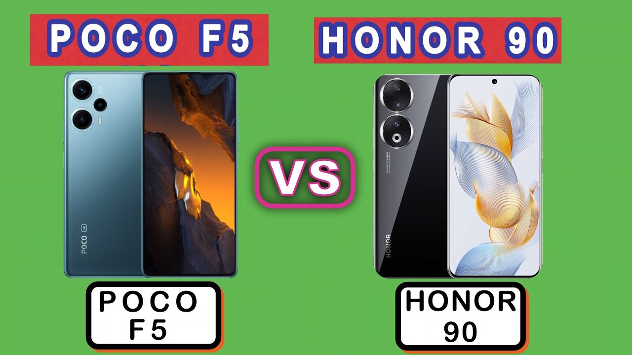 POCO F5 VS HONOR 90 - Features - Comparison - Differences - YouTube