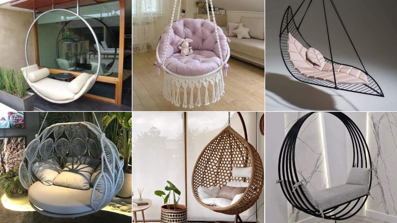 Living Room Swings Designs || Indoor Swings Chair Designs || Balcony ...