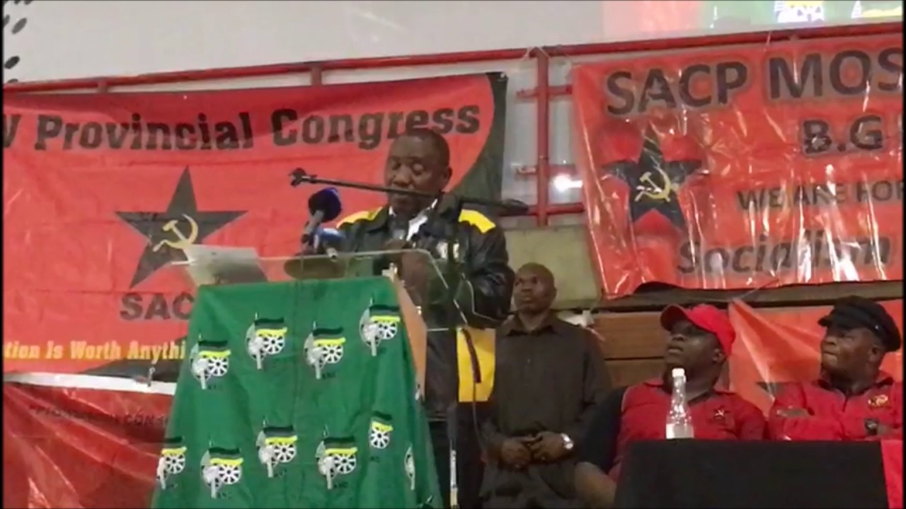 Ramaphosa delivers Moses Kotane Memorial Lecture - YouTube
