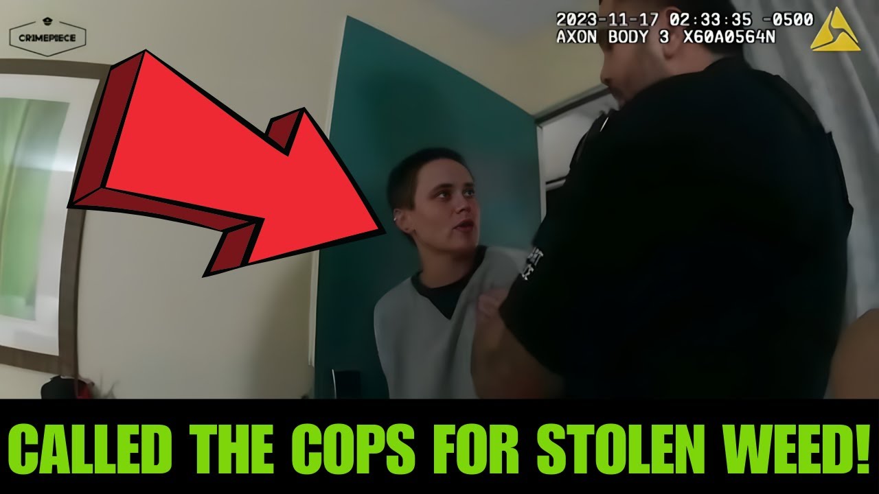 Tweaker Arrested After Calling COPS For $30.00 of Stolen WEED! - YouTube