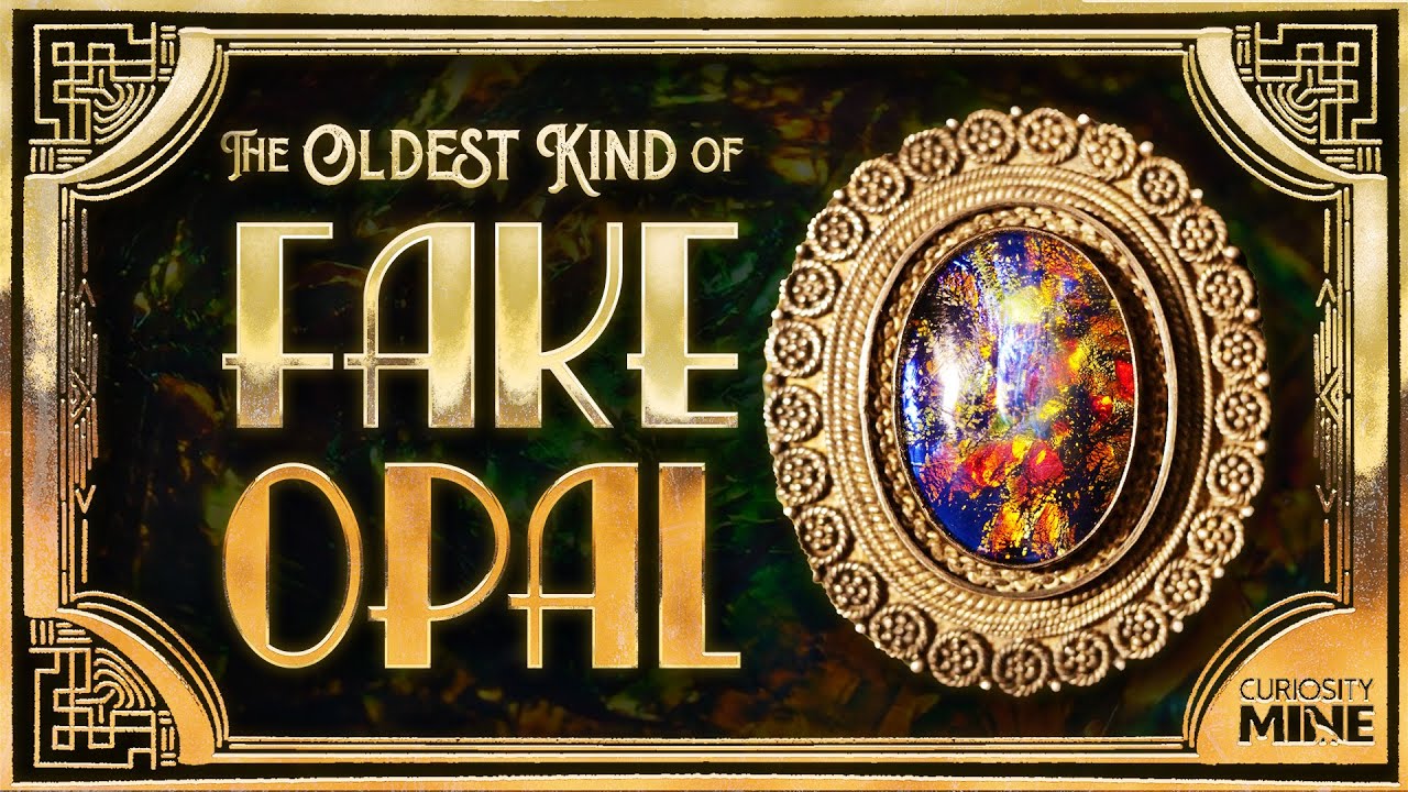 Victorian Era Fake Opal - Foil Opal (Example from 1934!) - YouTube