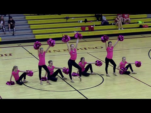 USD 392 Osborne Kansas Dance Team BTD Halftime Show - YouTube