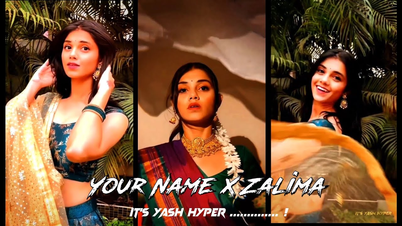 O Zaalima Hindi Song💗💖 || Alight Motion || Aarthi Shirsath 🥀 - YouTube