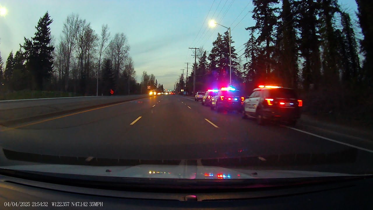 Tacoma Police Felony Stop 128th St East & Canyon Road Puyallup WA - YouTube