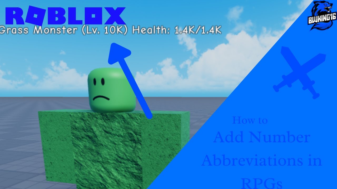 How to add Abbreviated Numbers (Evercyan's RPG Kit Tutorial) (Roblox ...