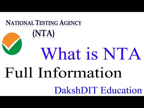 National Testing Agency | What is NTA? | Role & Responsibilities Of NTA ...