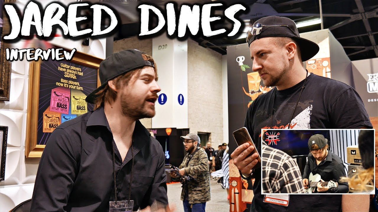 Interview w/ JARED DINES! NAMM 2019 e-gitarzystaTV - YouTube