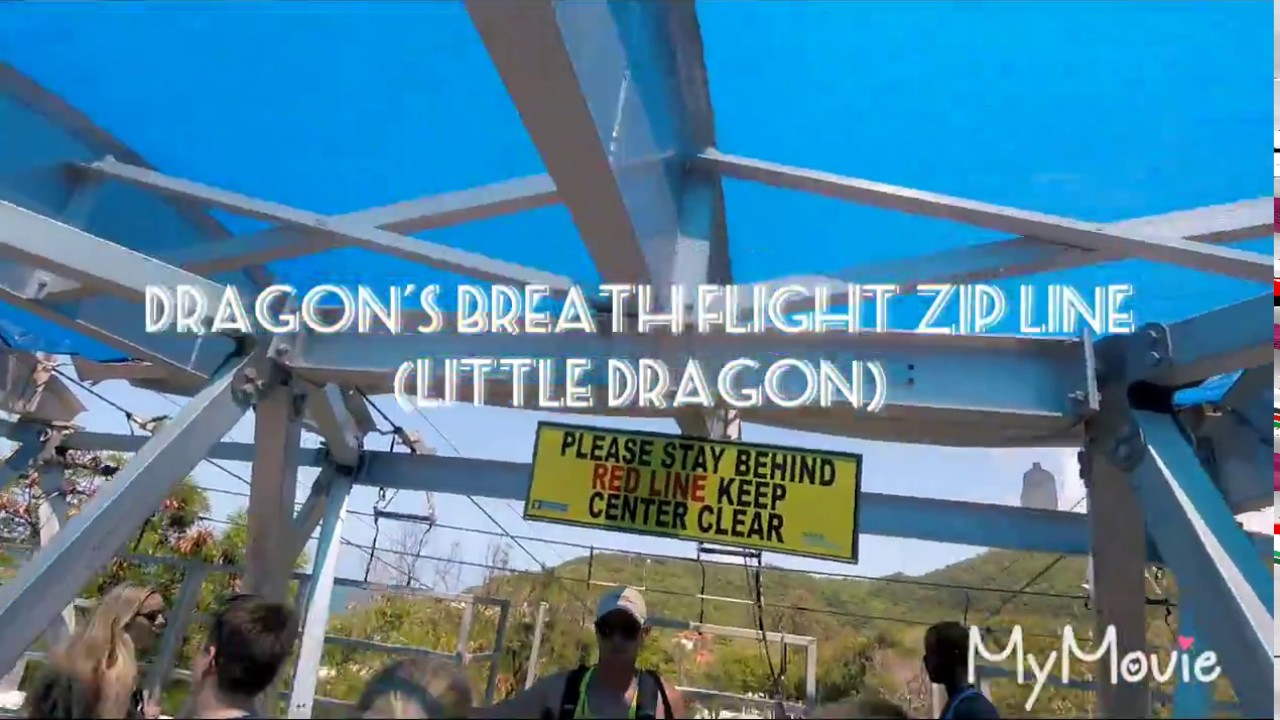 Dragon's Breath Flight Zip Line Labadee, Haiti 4/15/18 - YouTube