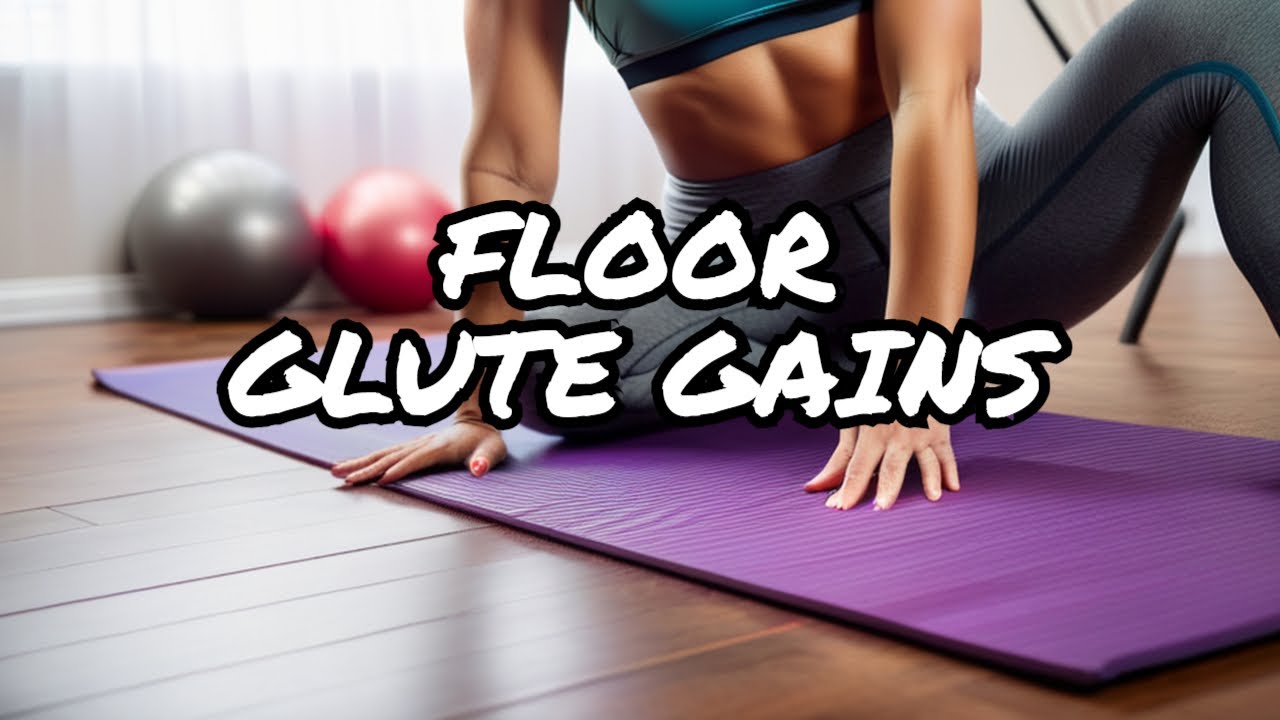25-Minute GLUTE BUILDING WORKOUT AT HOME | ALL FLOOR EXERCISES! - YouTube