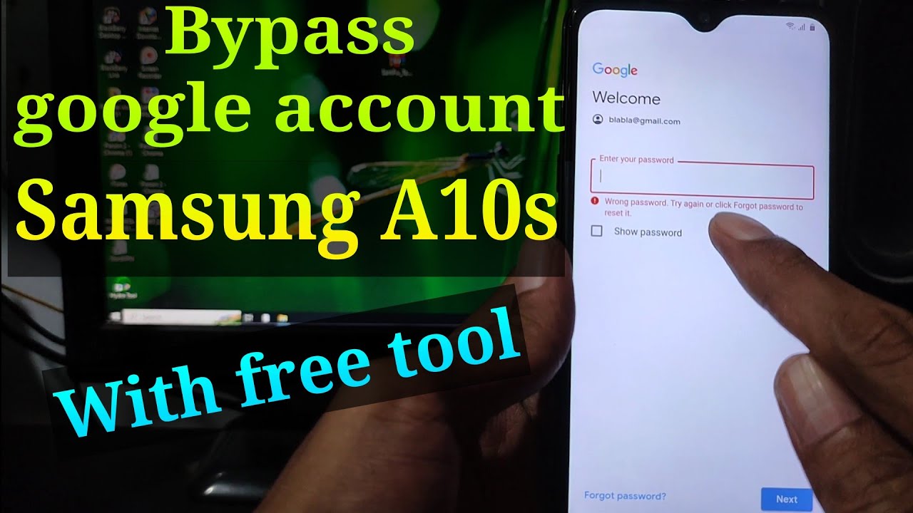 Frp Bypass Samsung A10s Binary/U7 Android 10 - YouTube