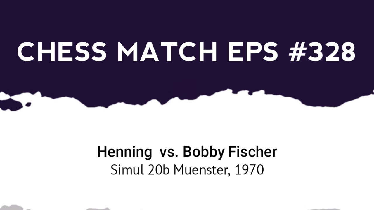 Henning vs Bobby Fischer | Simul 20b Muenster (1970) - YouTube