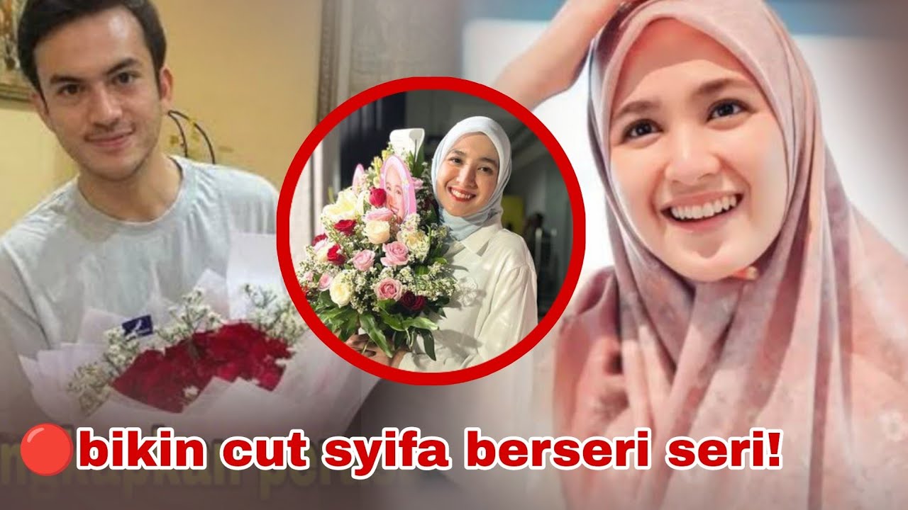 Malam ini! Rizky nazar kirim bunga spesial untuk cur syifa! Langsung luluh dan malu malu nih cut ...
