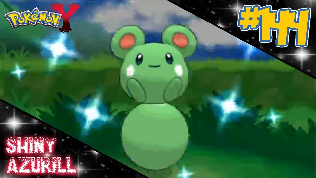 [LIVE] Shiny Azurill in Y after 22 Radar Chain! - YouTube