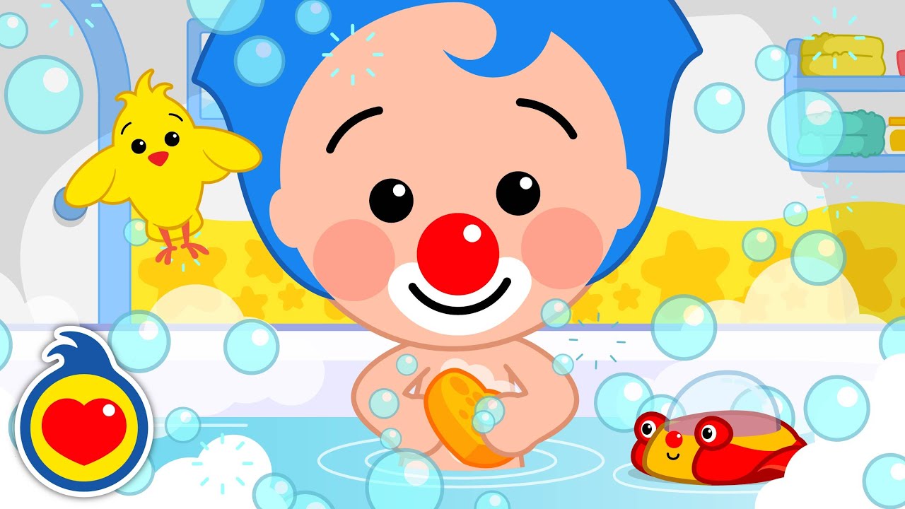 Bath Time 🧼(The Bath Song) ♫ Kids Songs ♫ Plim Plim - The Kindness Hero ...