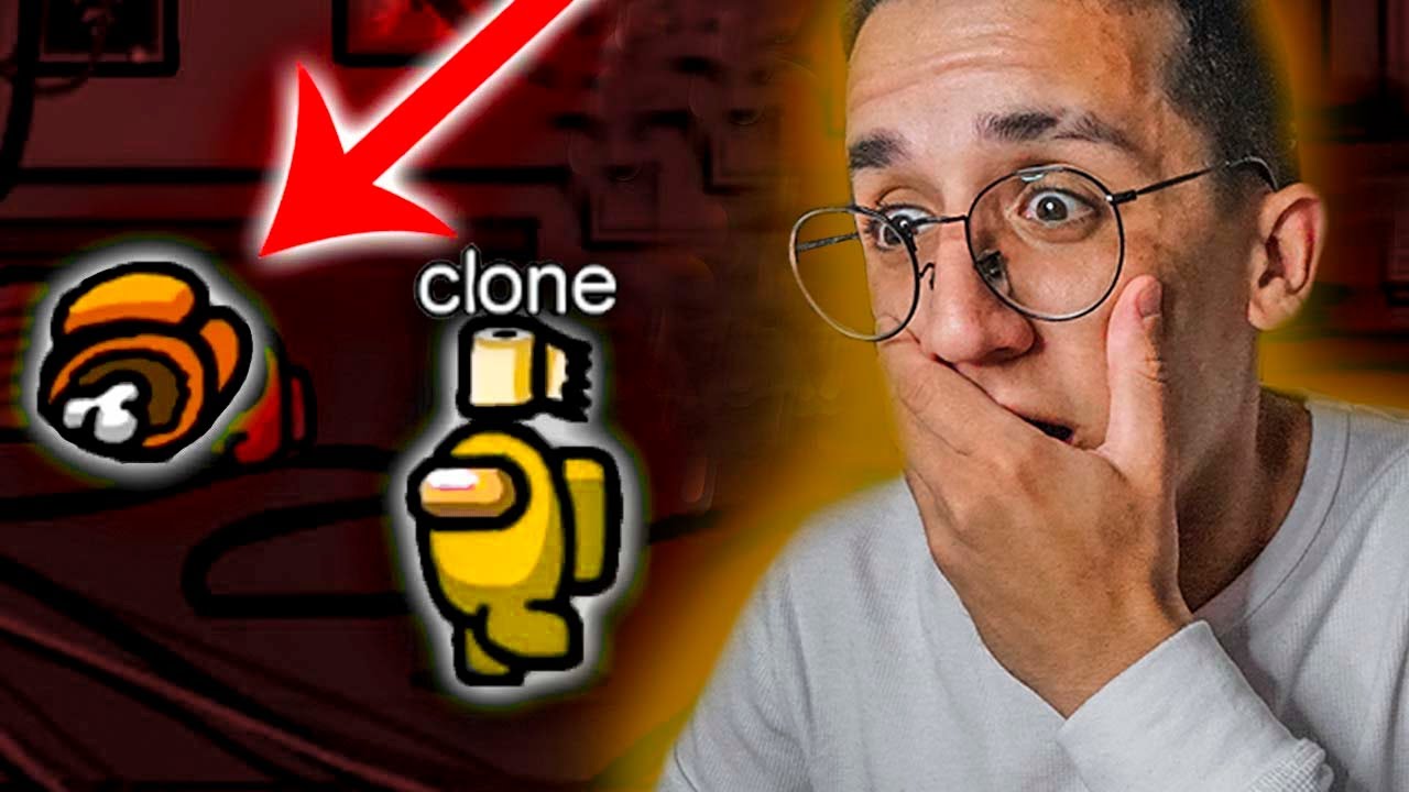 CLONE JOGANDO AMONG US! - YouTube