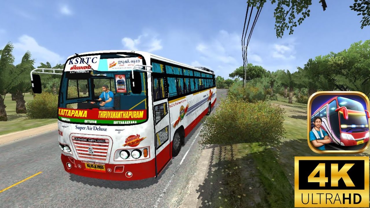 UP. Roadways Bus ///Ultra HD Graphics Game Play Amezing Driving ...