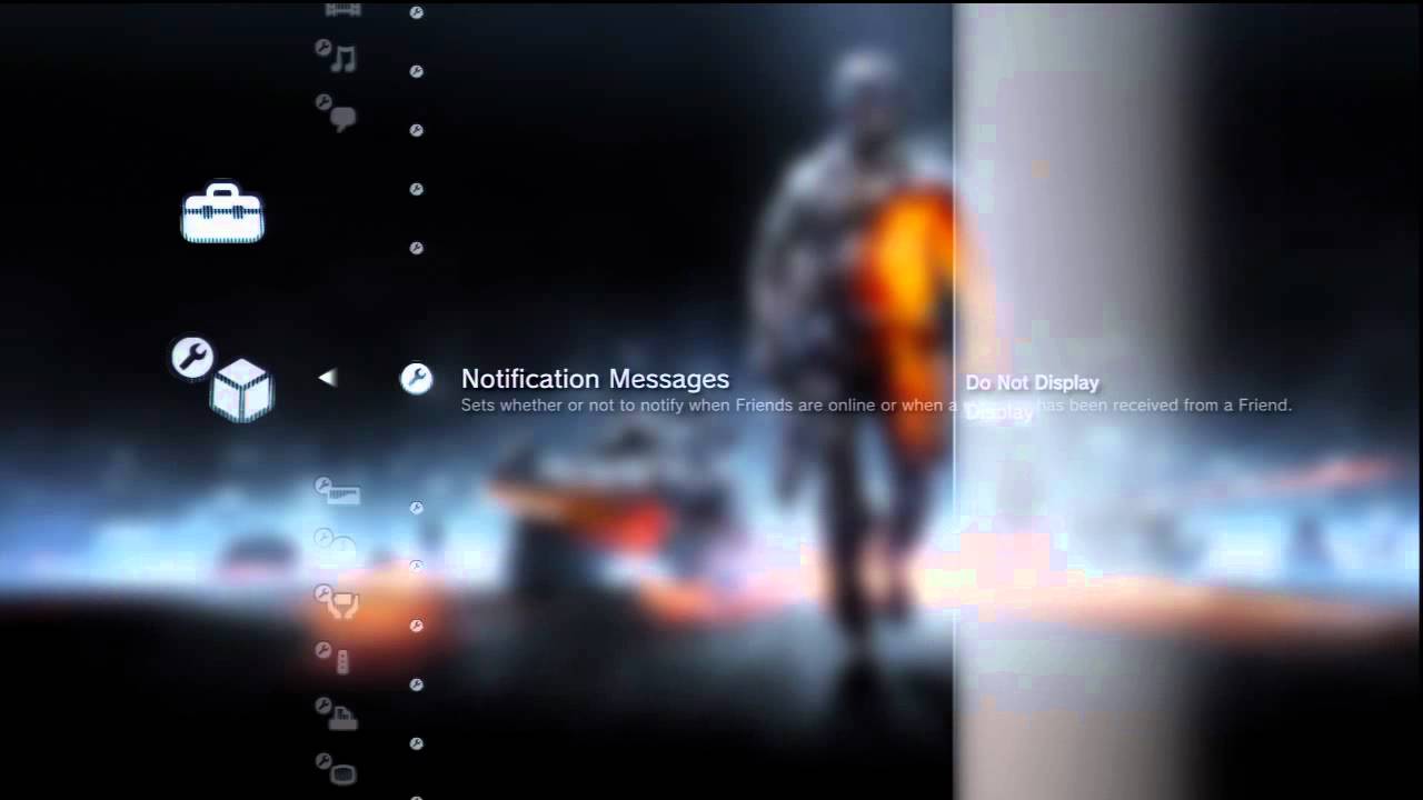 [PS3] How to disable notifications on PS3 - YouTube