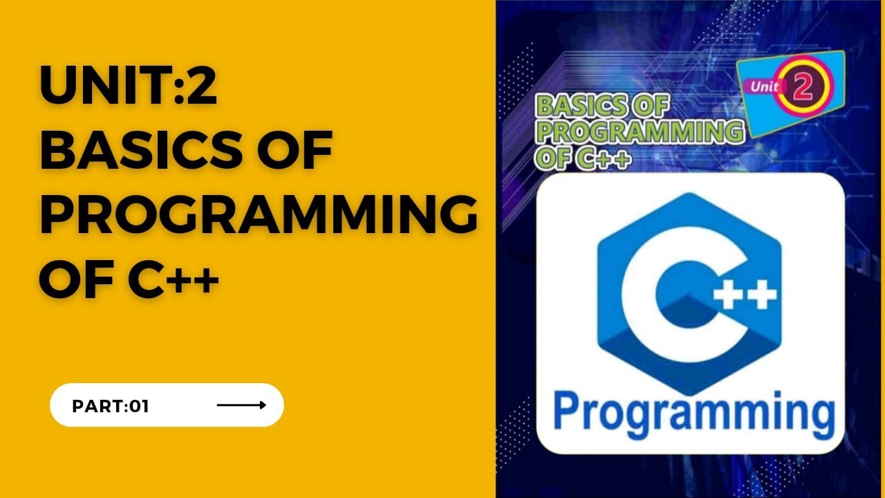 chapter: basics of programming in C++ part: 1 (Sindh Board) - YouTube