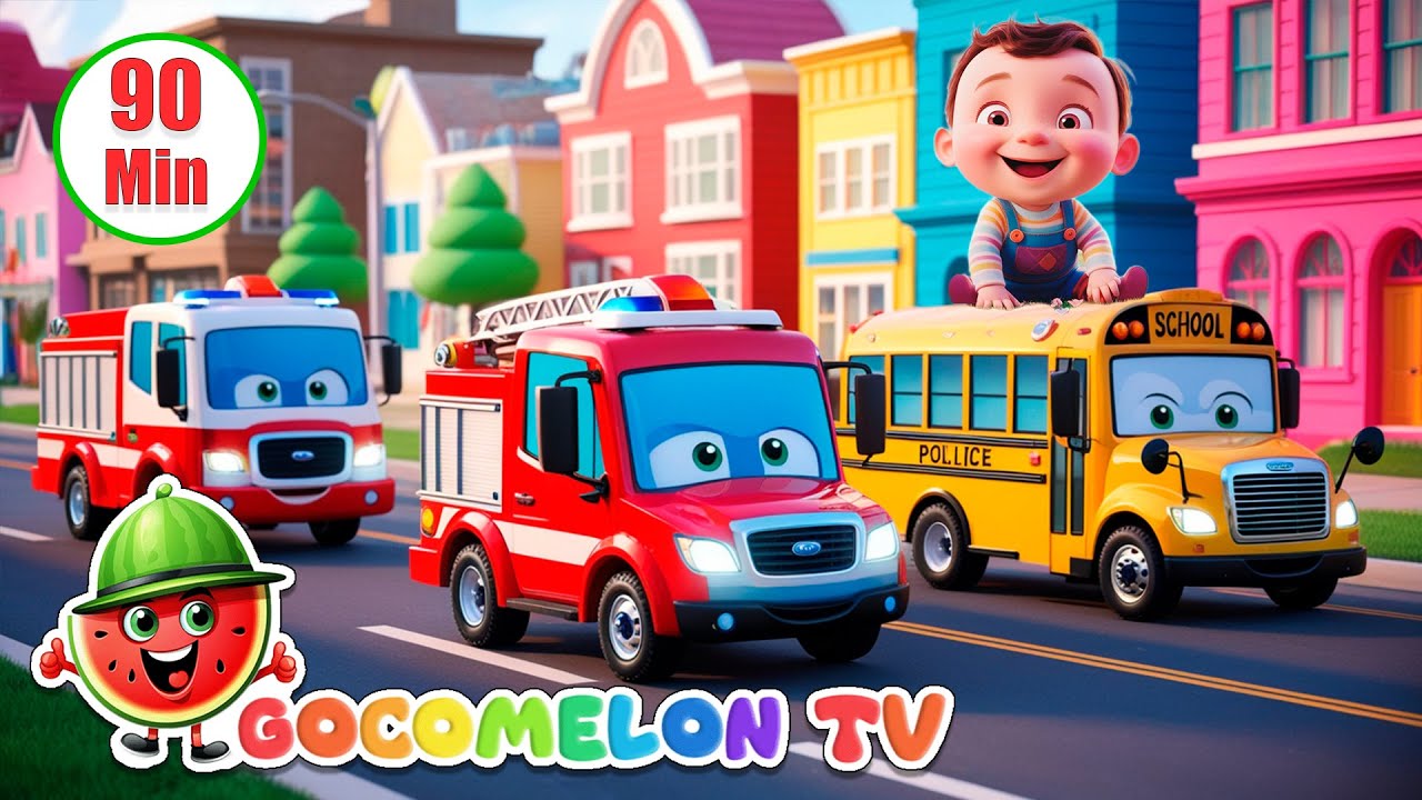 90 Minutes of Fun: Wheels on the Bus, Five Little Ducks & More! - YouTube