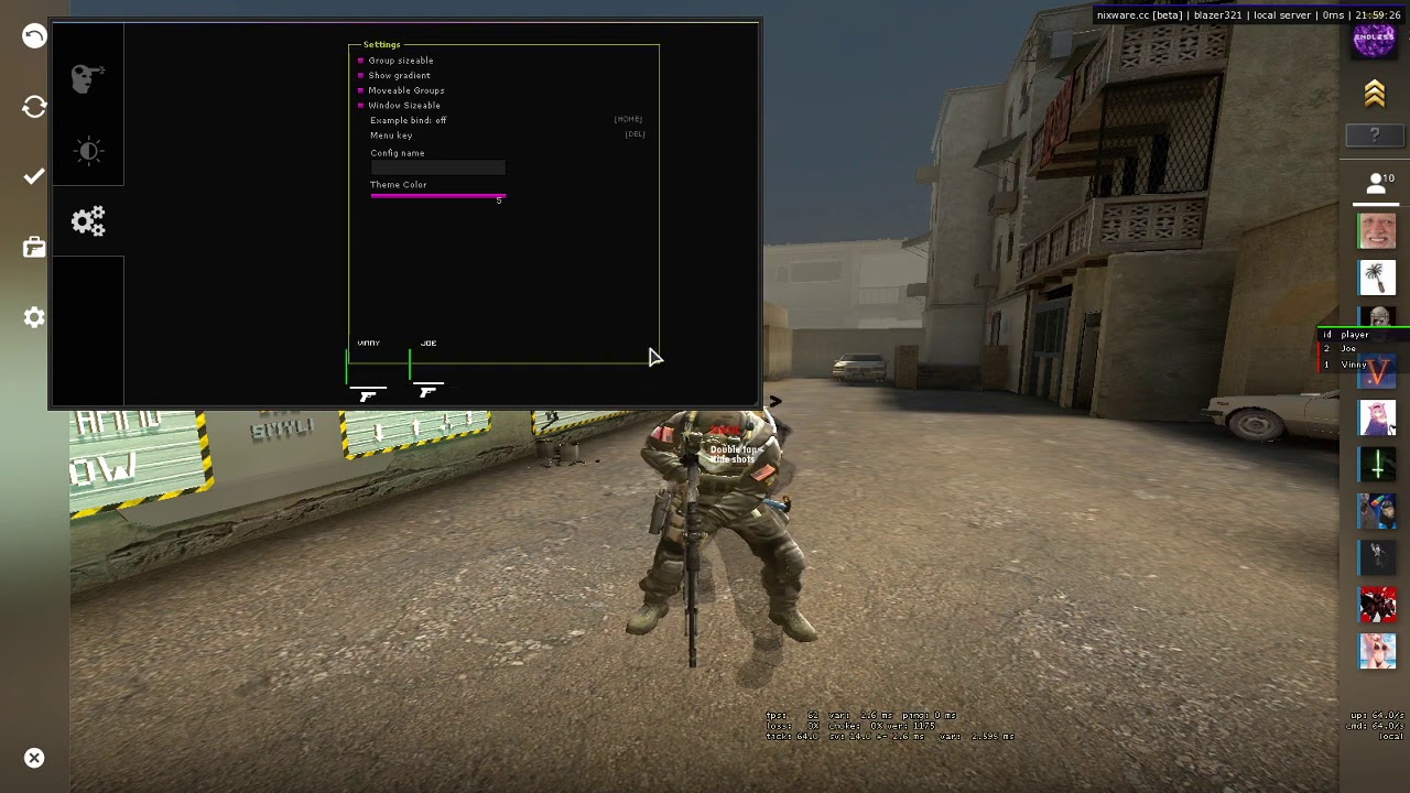 Skeet menu lua for nixware.cc - YouTube