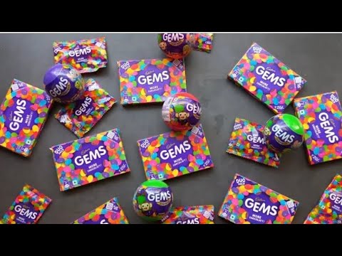 Mini Gems Chocolates, Cadbury, Lot's Of candies, chocolate opening ...