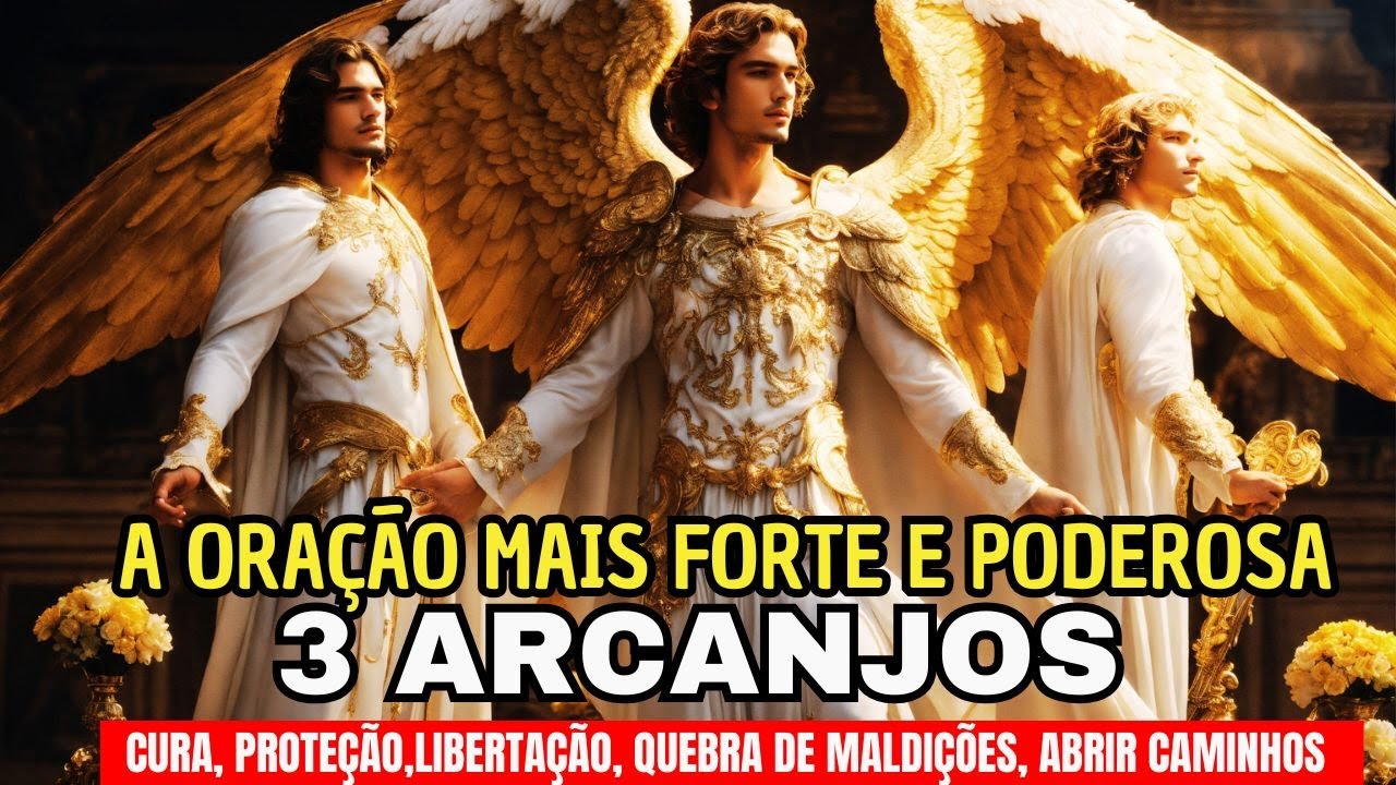 OS ARCANJOS MAIS PODEROSOS - MIGUEL, RAFAEL E GABRIEL - JUNTOS NESSA ...