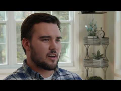 Matt Sandford is back in the gym after complex spine surgery