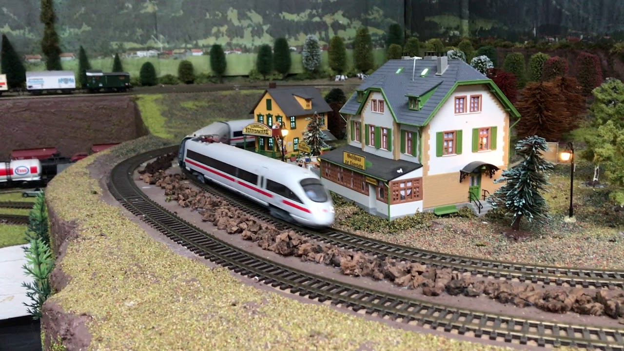 Model Railroad ICE circuit October 2018 14 - YouTube