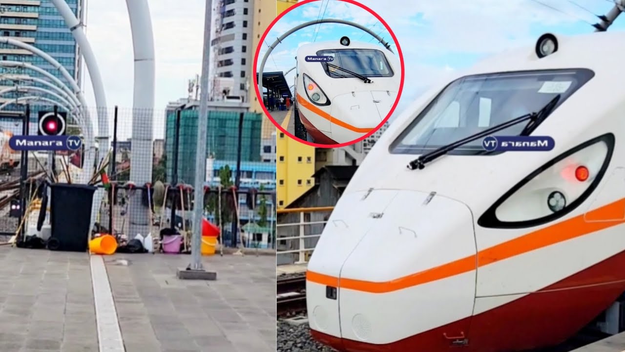 MAAJABU YA KICHWA TRENI YA UMEME CHA MCHONGOKO KAMA CHA CHINA TU - YouTube
