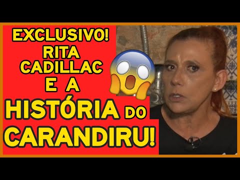 EXCLUSIVO: RITA CADILLAC CONTA TUDO SOBRE O CARANDIRU😱 I Cortes Entrevista #02 #ritacadillac
