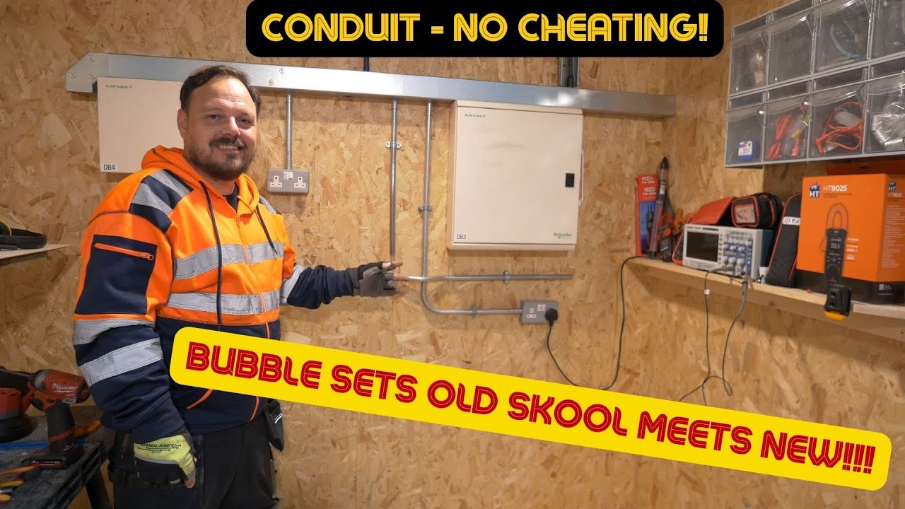 Bending Steel Conduit Bubbles and Sets - Full demo - Tips and Tricks ...