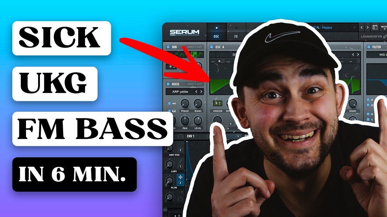 This FM Bass is PERFECT for UKG | Serum Tutorial - YouTube