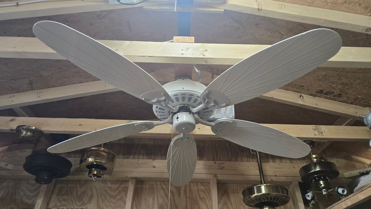 Gulf Coast Bimini Breeze V Ceiling Fan - YouTube