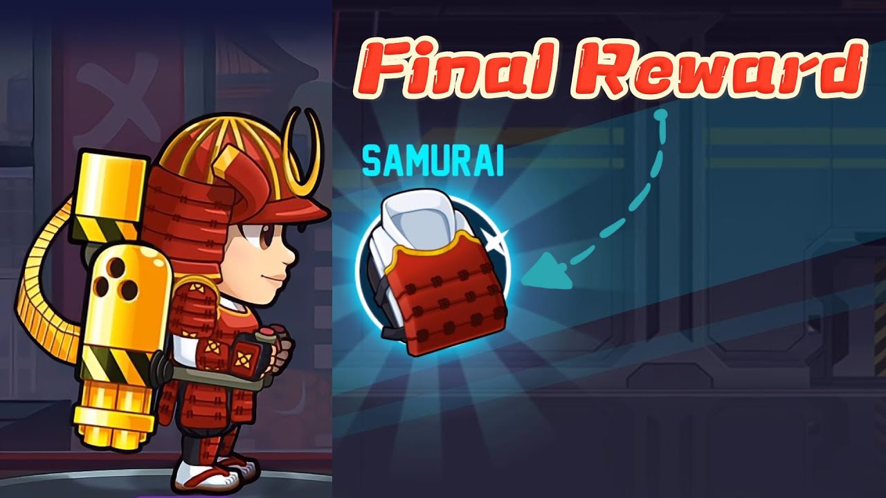 Jetpack Joyride 2 | Get This Final Reward Now (Samurai Skin) - YouTube