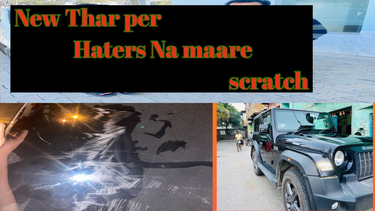 You Won't Believe What Happens When Haters Try to Scratch this New Thar ...