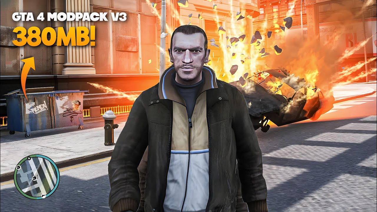 [380MB] GTA 4 Modpack V3 for GTA SA Android - YouTube
