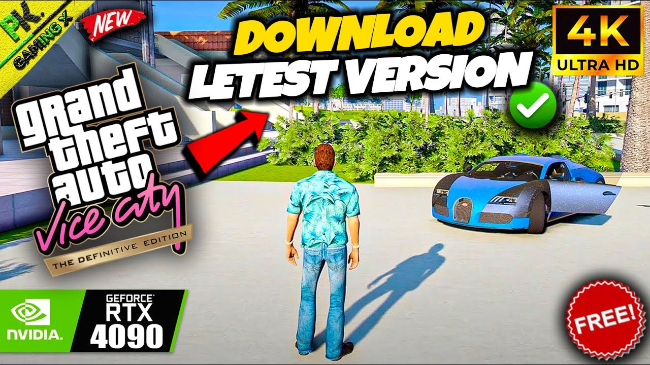 How To Install GTA Vice City Next Gen Edition Latest Version | Fast ...