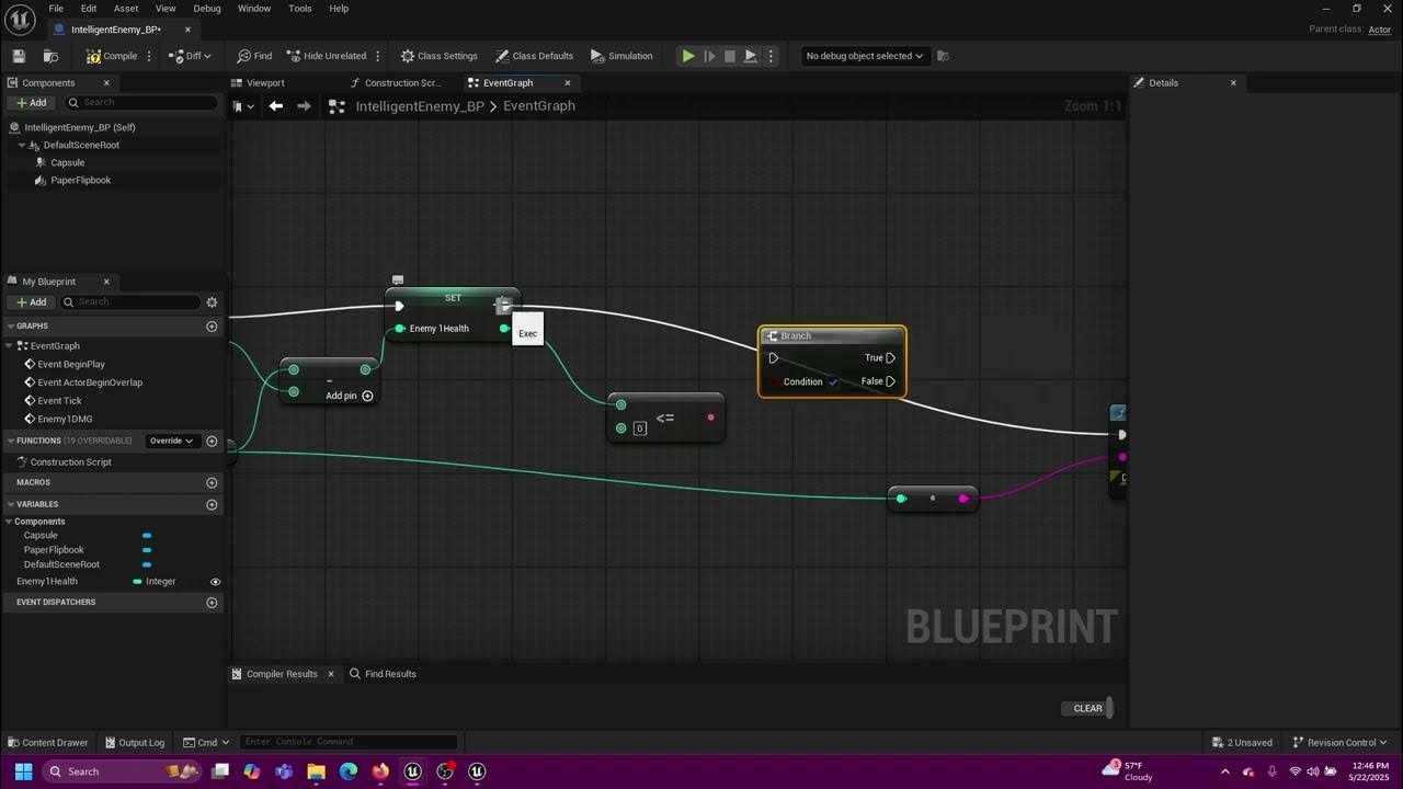 Unreal Engine 5.5 2D Sidescroller Tutorial (Intelligent Enemies) - YouTube