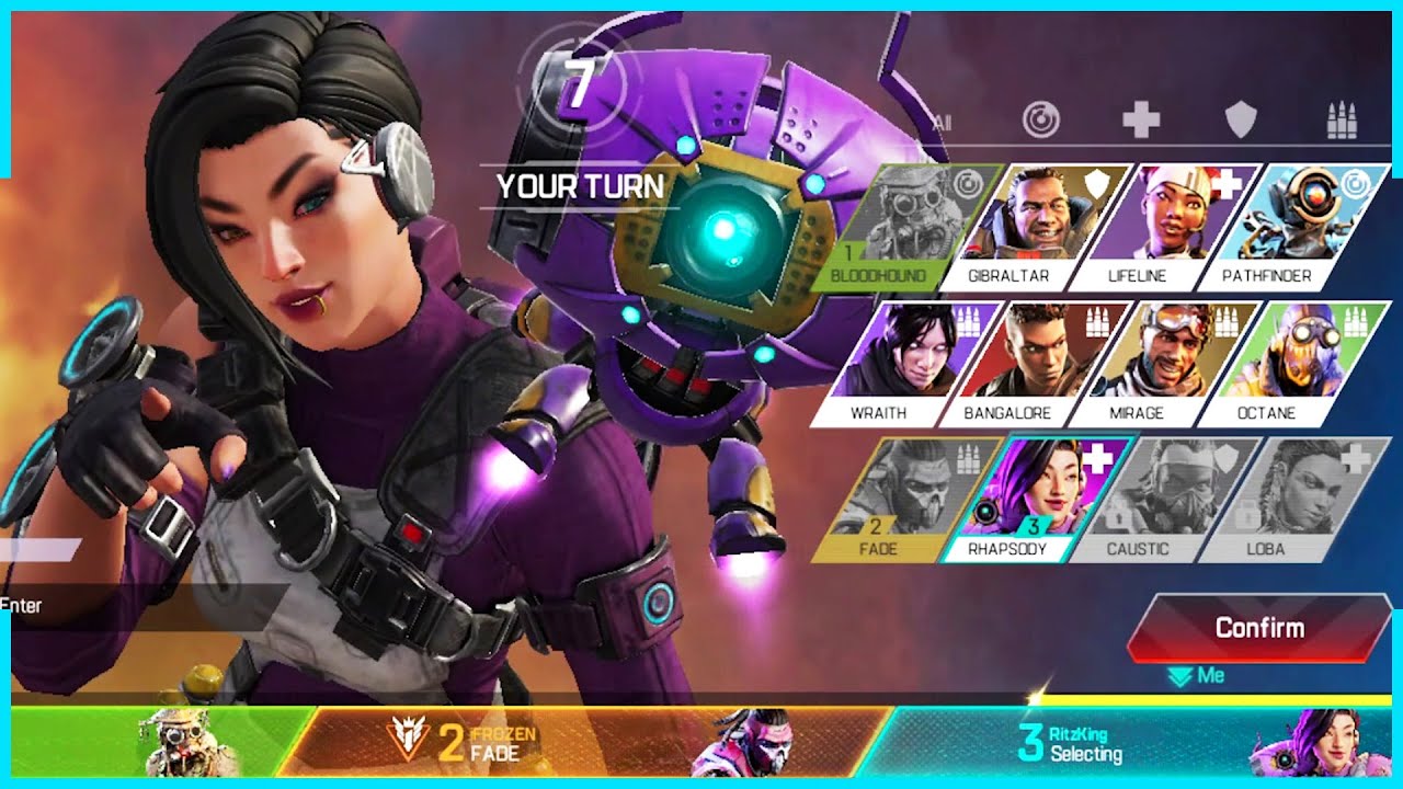 "RHAPSODY" Intro Select Animation | Apex Legends Mobile Season 2 - YouTube