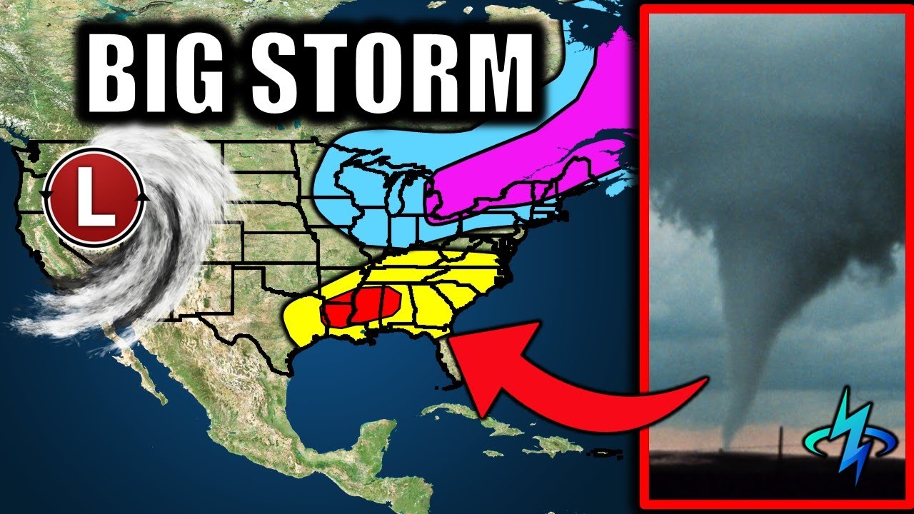 MASSIVE Weather System Headed Our Way Soon! - YouTube