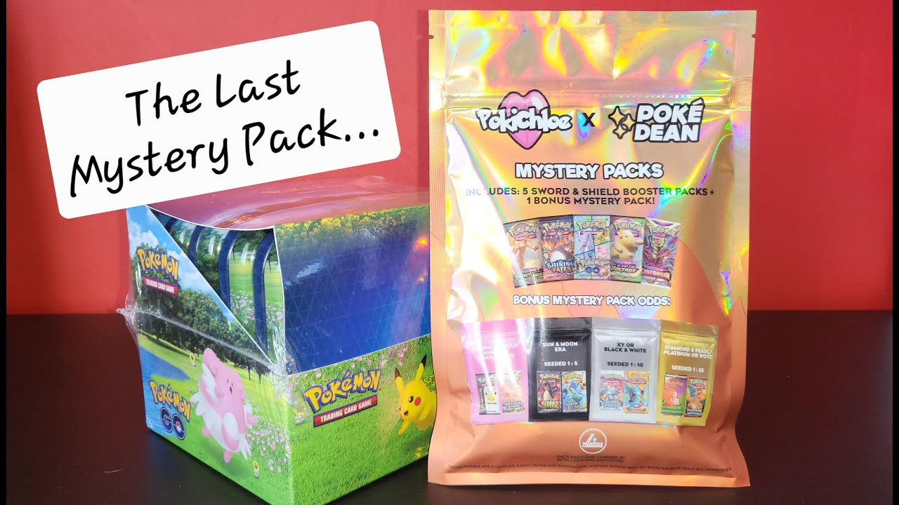 The Final PokiChloe x PokeDean Mystery Pack Opening - YouTube