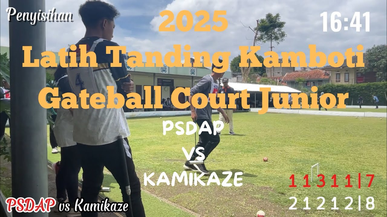 PENYISIHAN LATAN KAMBOTI GATEBALL COURT 2025 | PSDAP VS KAMIKAZE - YouTube
